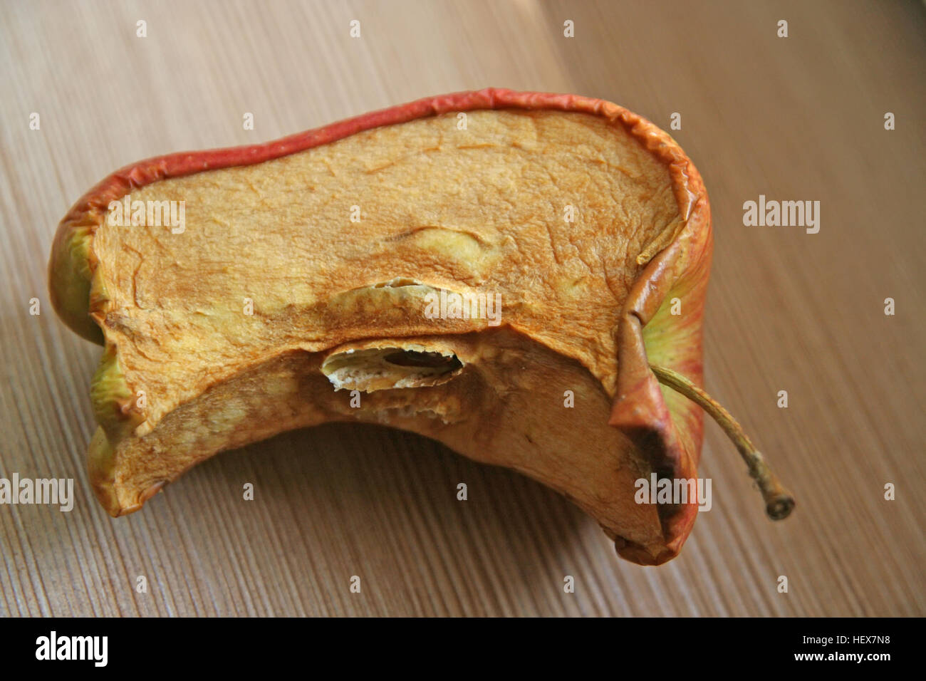 Old rotten apple. Old dry apple Stock Photo - Alamy