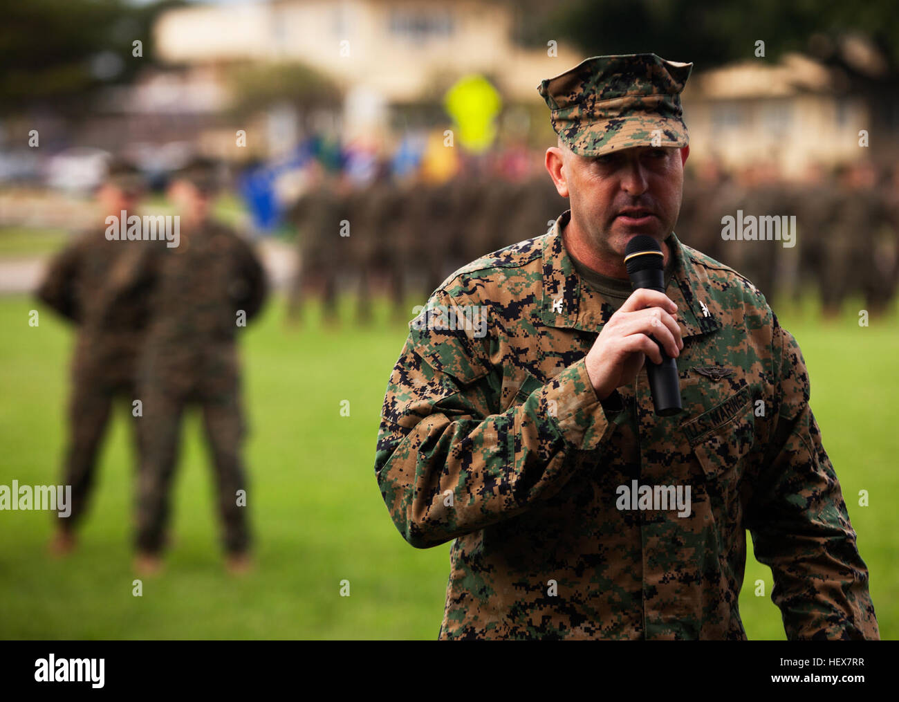 Incoming Marine Corps Base Hawaii Base Commanding Officer Col. Jeffery ...