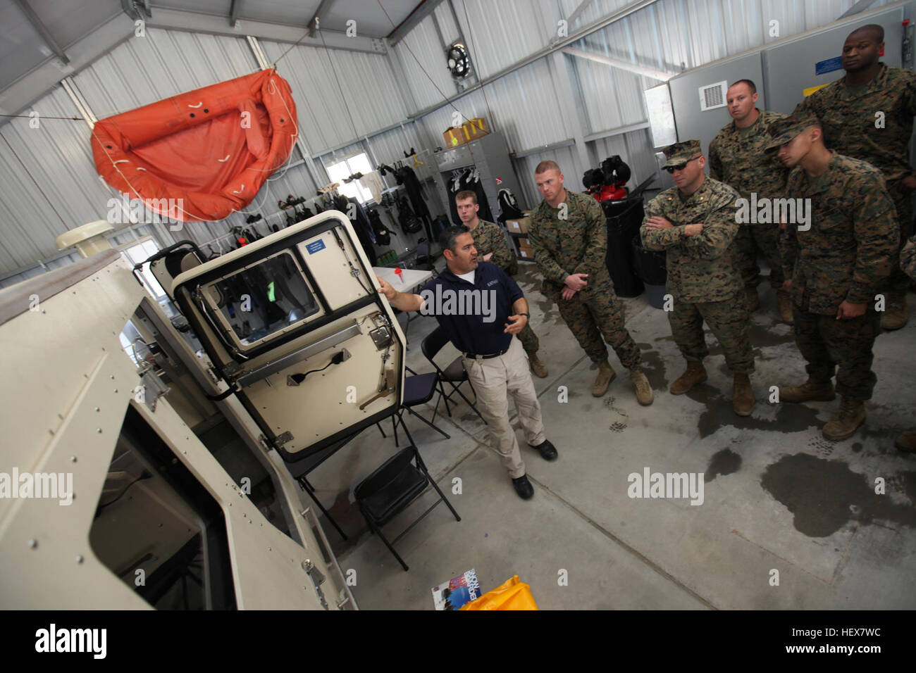 Modular amphibious egress trainer course hi-res stock photography and ...
