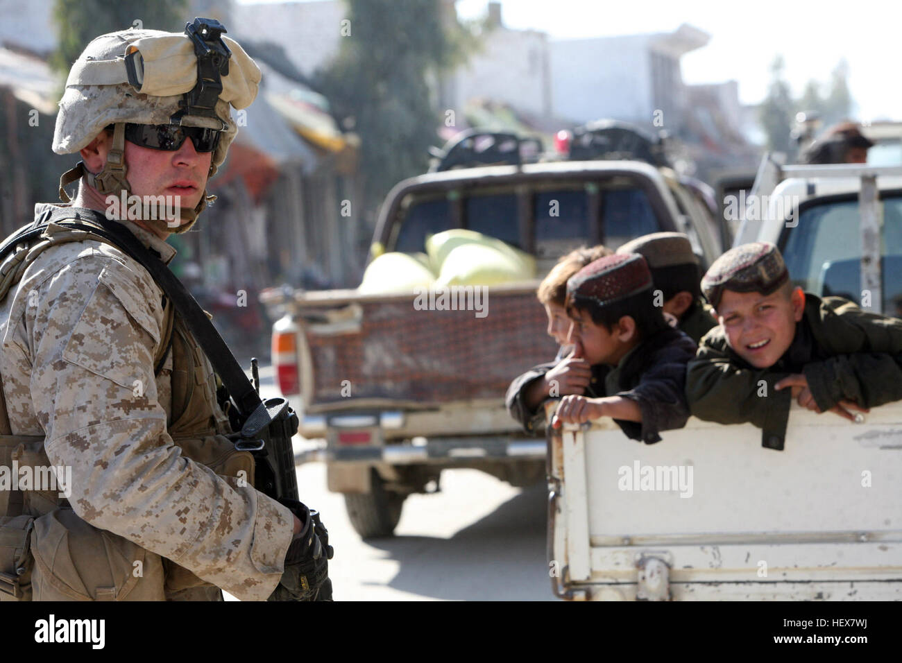 Corporal Patrick Kelley, a non-commissioned-officer with Civil Affairs ...