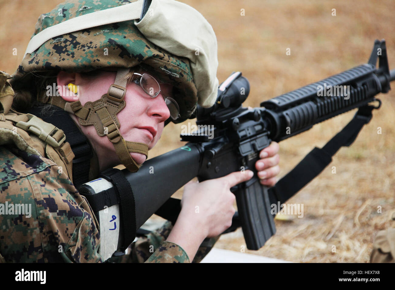 MARINE CORPS BASE CAMP LEJEUNE, N.C. - Lance Cpl. Celia Davis, 22nd ...