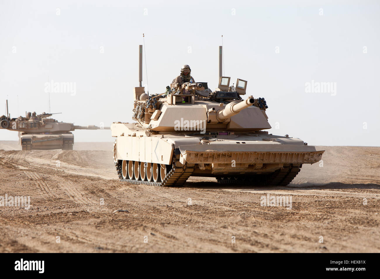 U.S. Marines from the 1st Tank Battalion, 1st Marine Division, operated ...