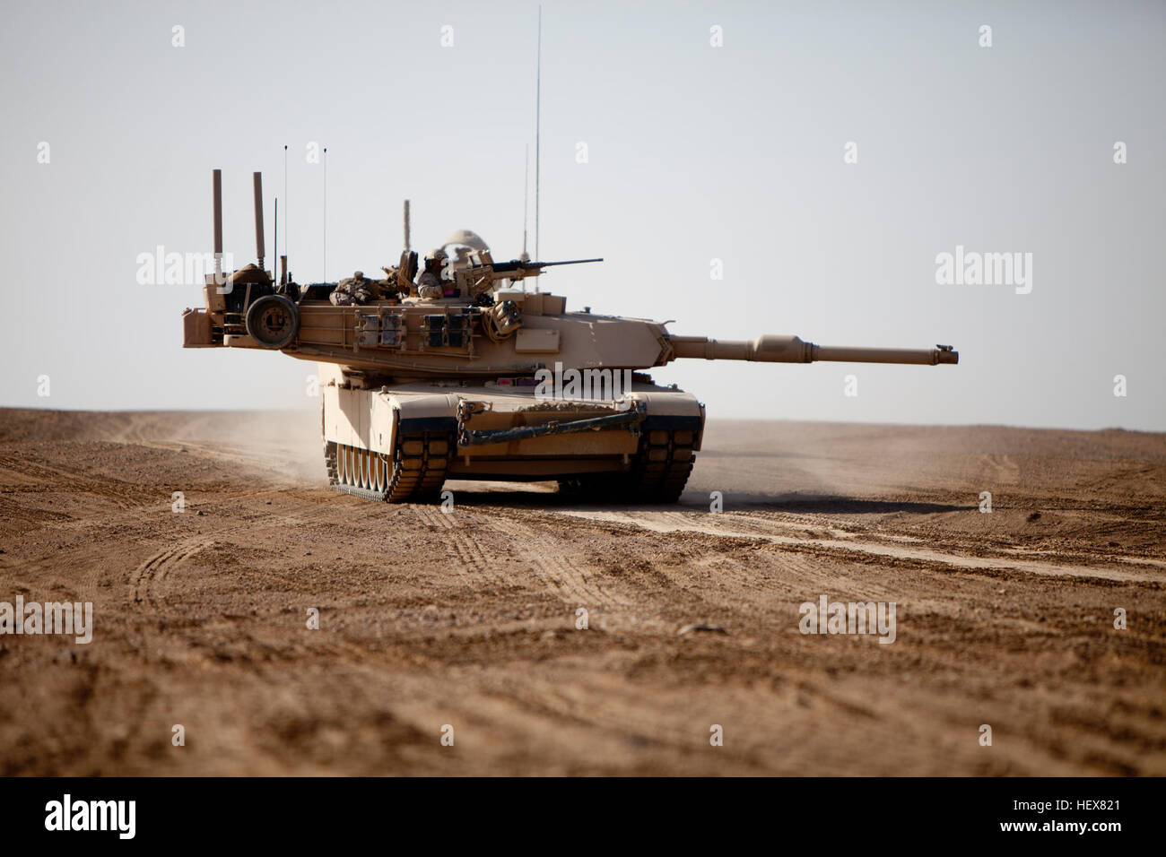 U.S. Marines with 1st Marine Division, 1st Tank Battalion, Delta ...