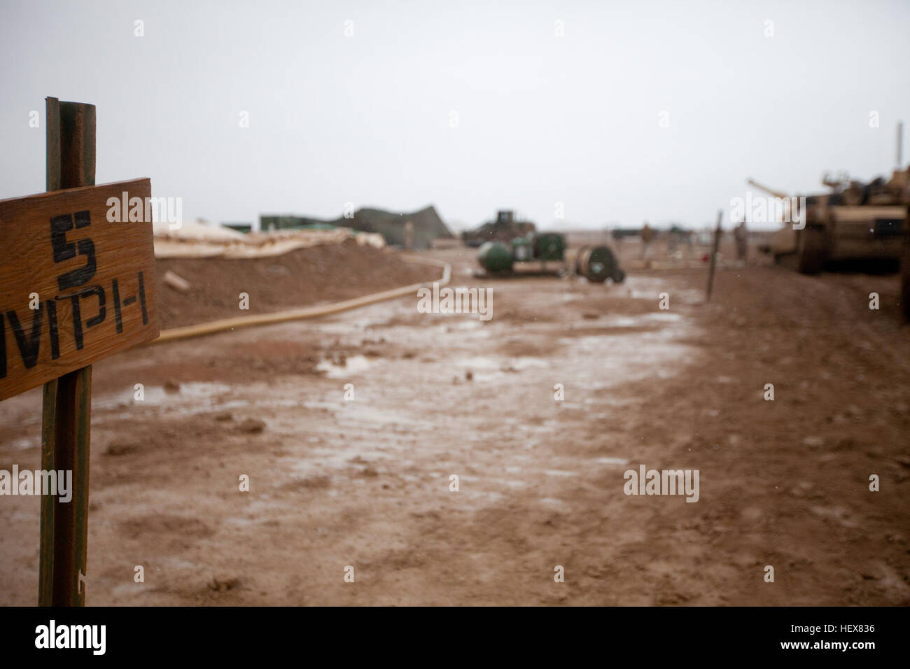 U.S. Marines with 1st Marine Division, 1st Tank Battalion, Delta ...