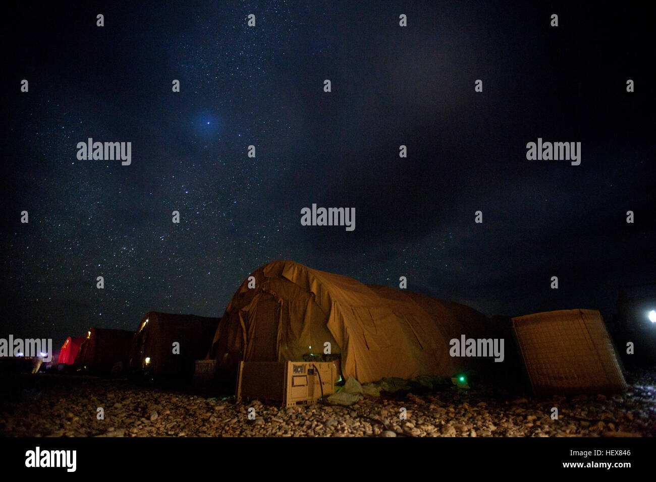 Tents are seen here in the northern Helmand province, Afghanistan, Feb ...