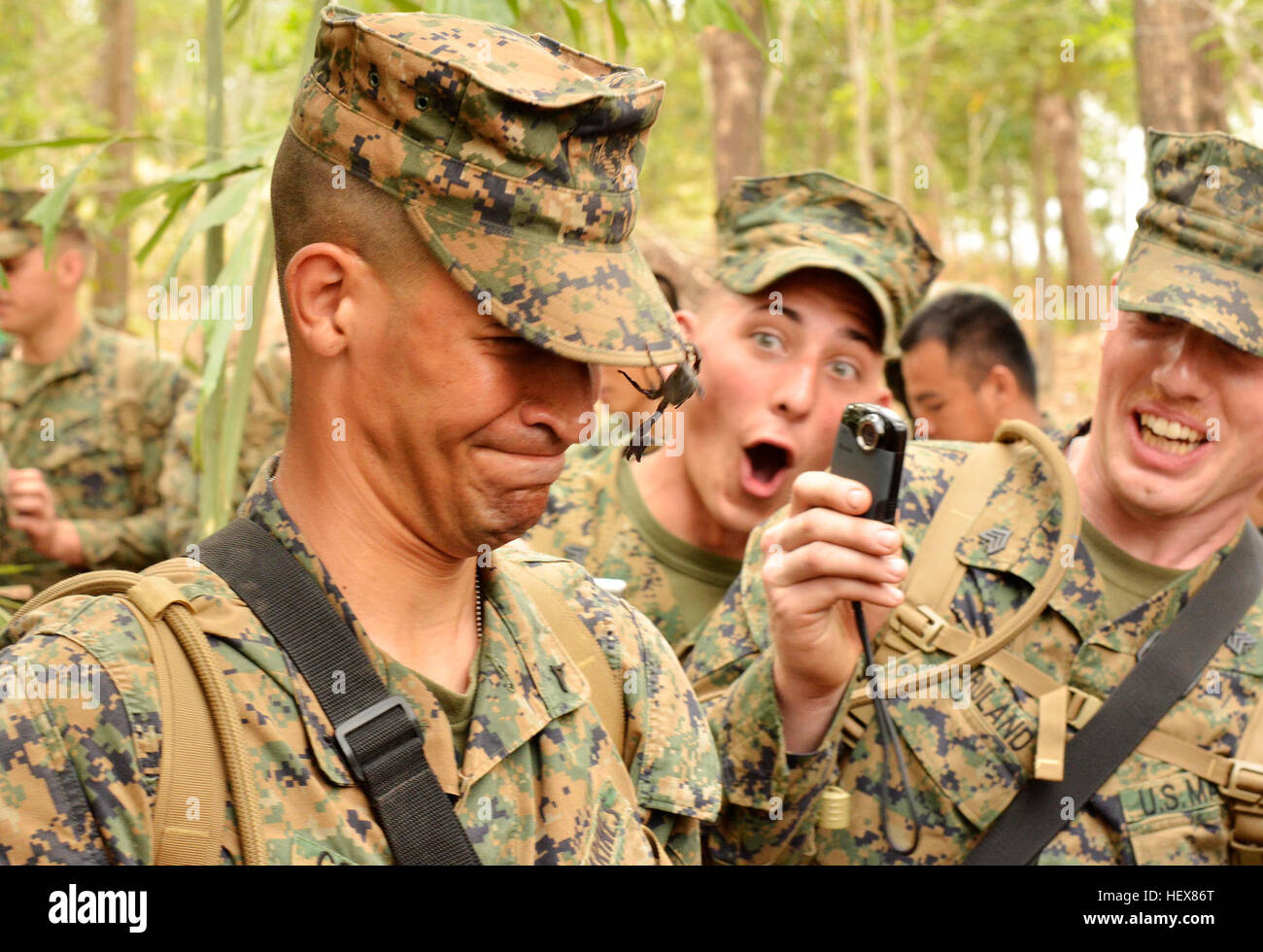 BAN CHAN KREM, Kingdom of Thailand—Lance Cpl. Miguel Gonzalez, motor ...