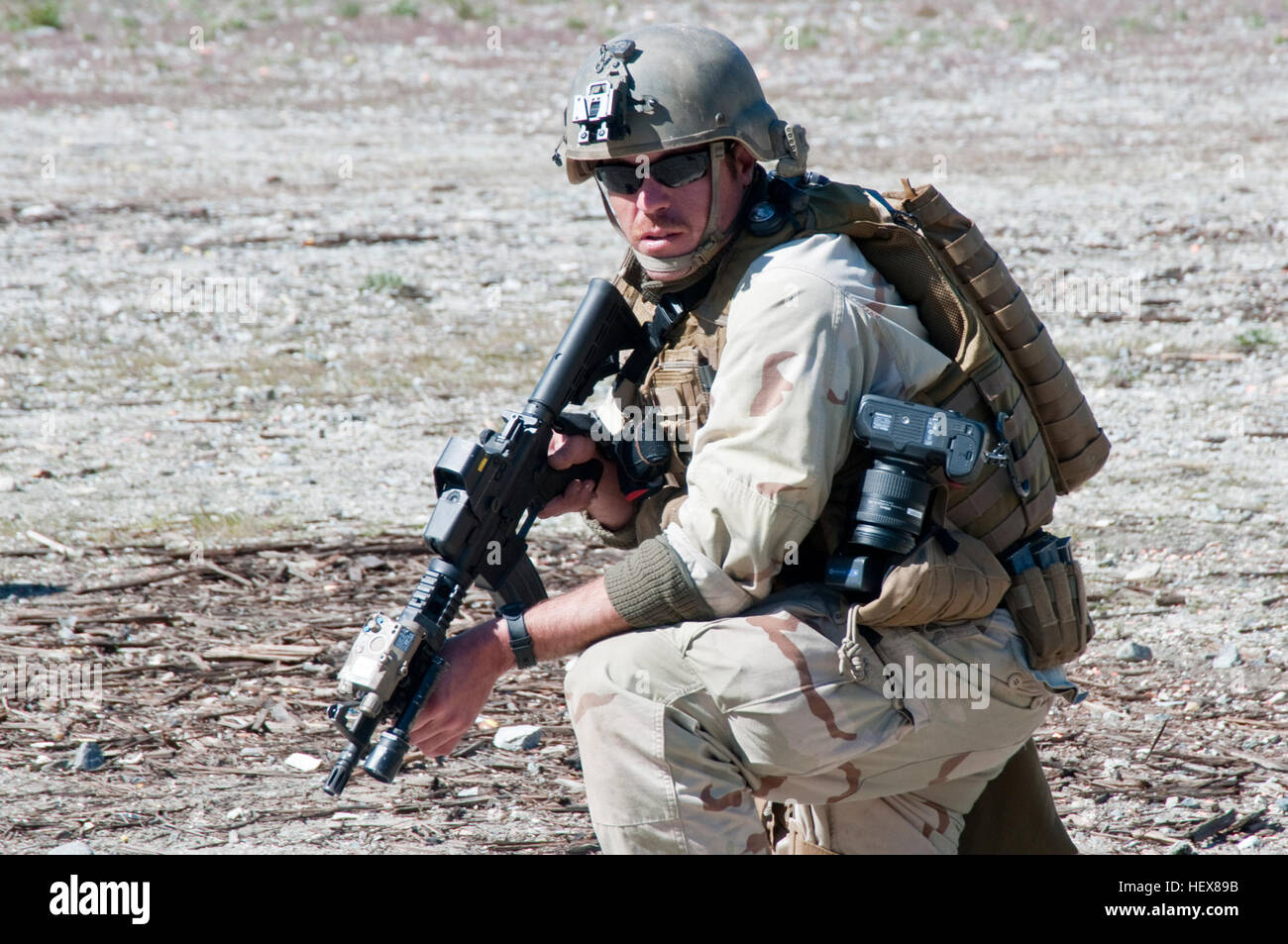 Combat camera group pacifics winter quick shot 2011 hi-res stock ...