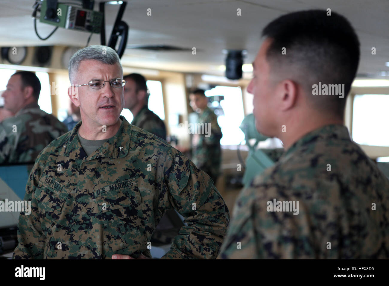 Deputy commanding general of the 1st marine expeditionary force hi-res ...