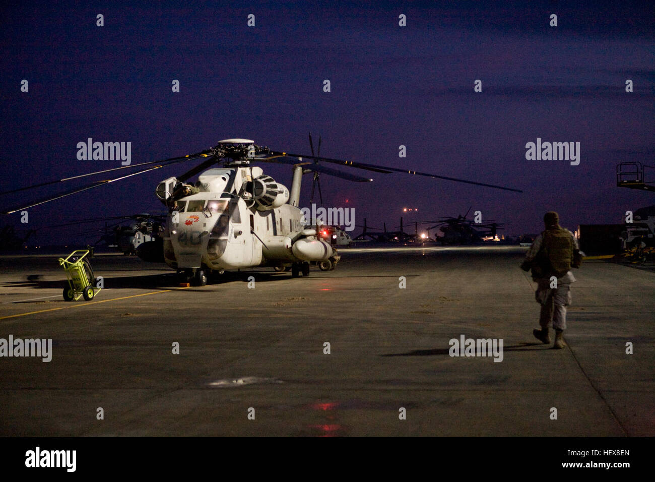 U.S. Marine Sgt. Ricardo Gomez, combat camera production specialist ...