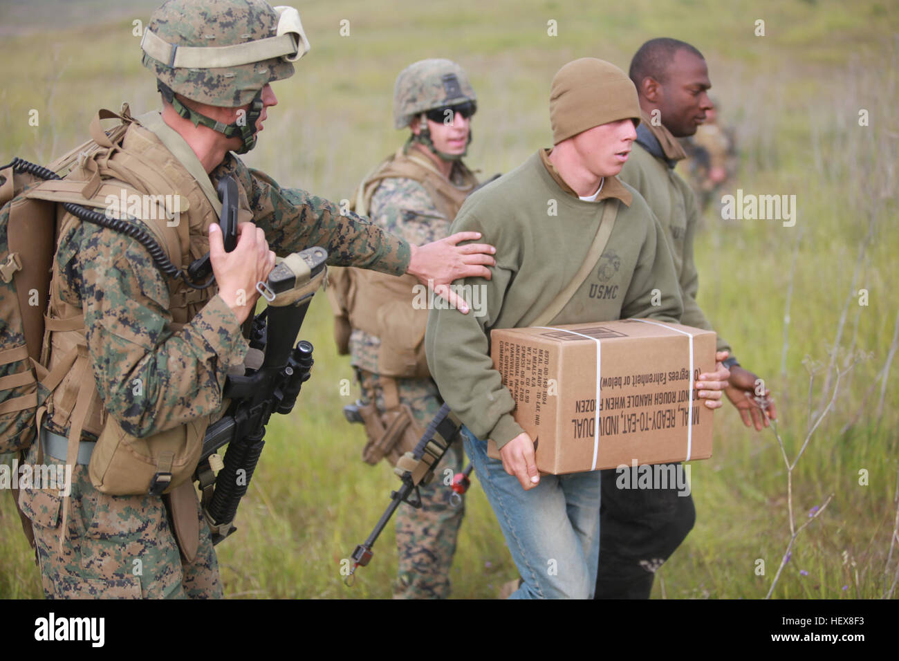 Marines and sailors with Combat Logistics Regiment 17, 1st Marine ...