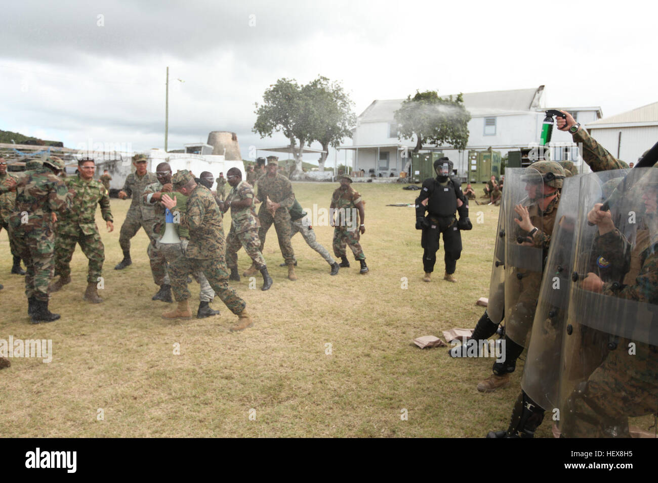 Deploy OC Spray! DVIDS374389 Stock Photo - Alamy