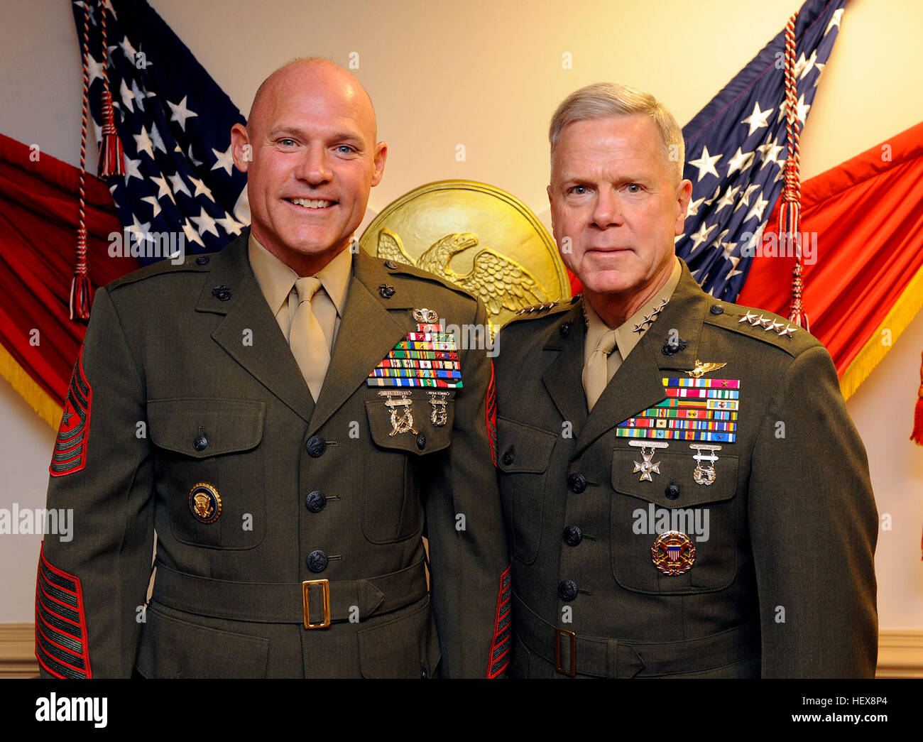 Commandant of the Marine Corps Gen. James F. Amos announced Sgt. Maj ...