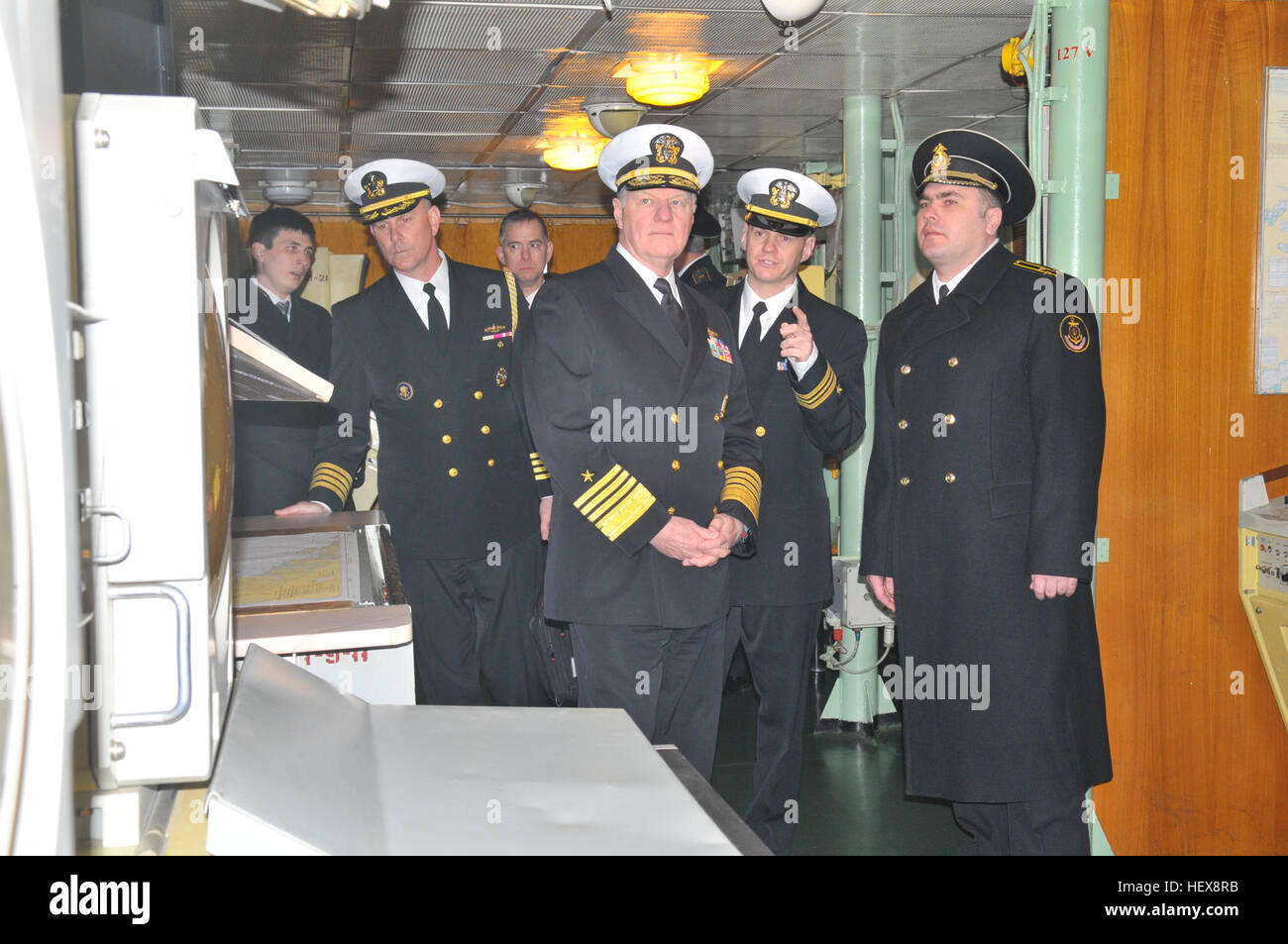 The Chief of Naval Operations tours the Russian Navy nuclear-powered ...