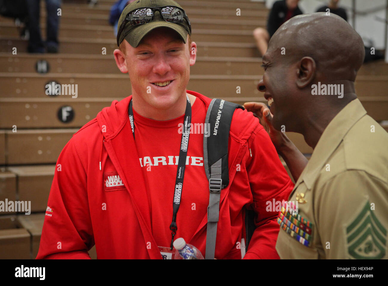 Sgt. Maj. of the Marine Corps Carlton Kent and congratulates Cpl ...