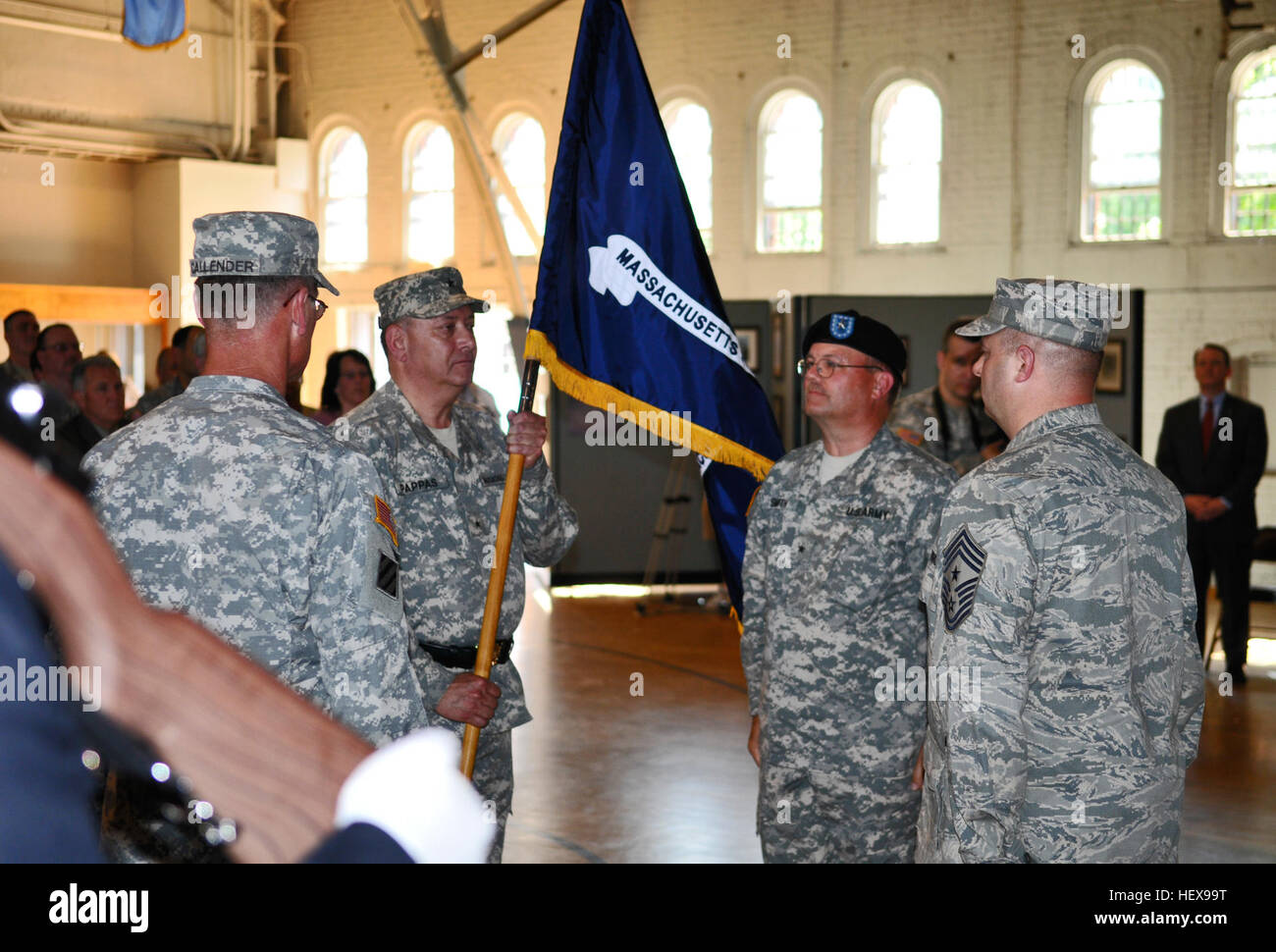 Massachusetts State Defense Force activation ceremony Stock Photo - Alamy