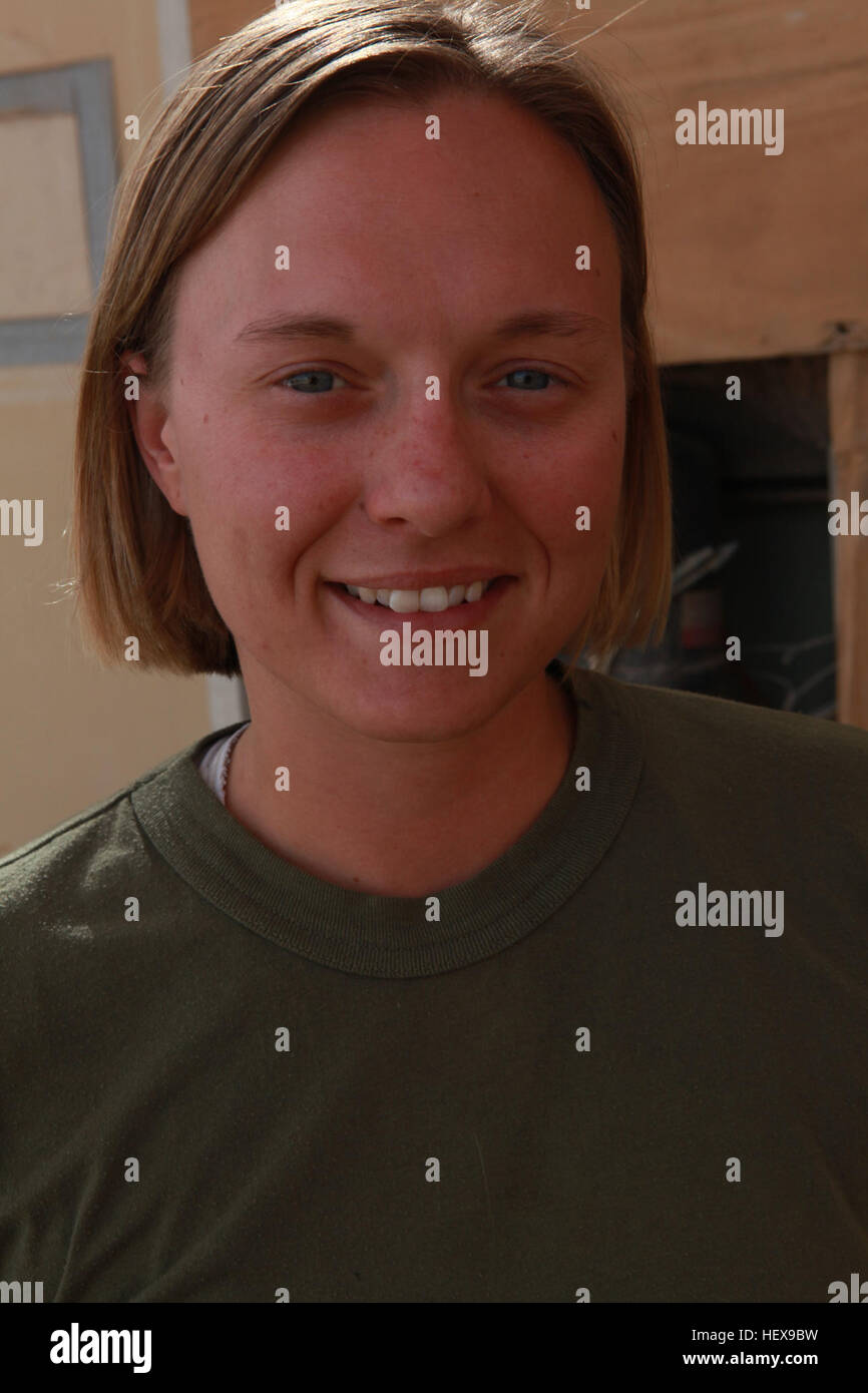 Cpl. Melinda L. Steinman is field wireman with Marine Wing ...