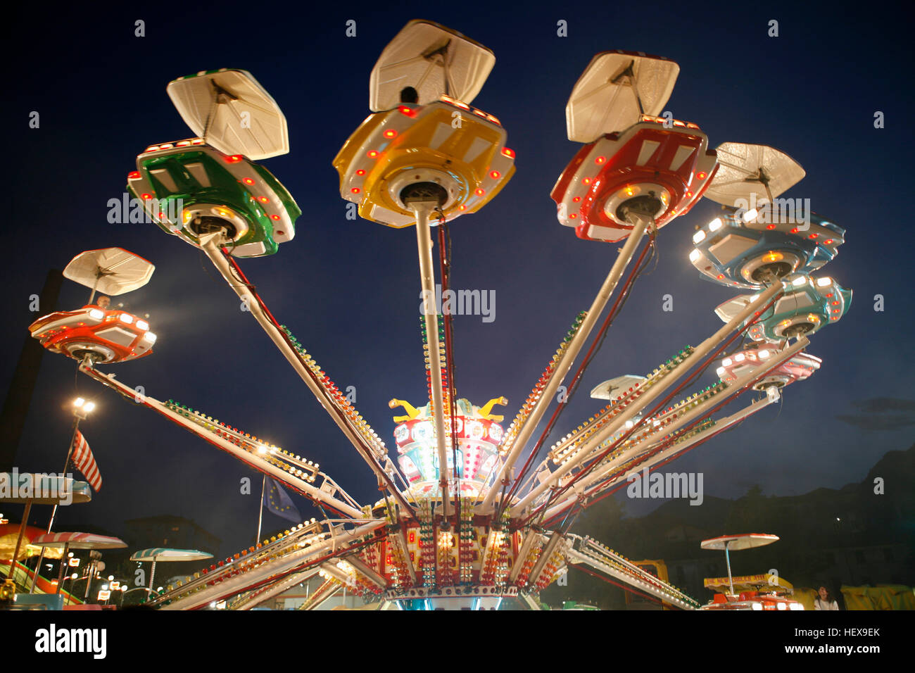 Fairground ride extreme hi-res stock photography and images - Alamy