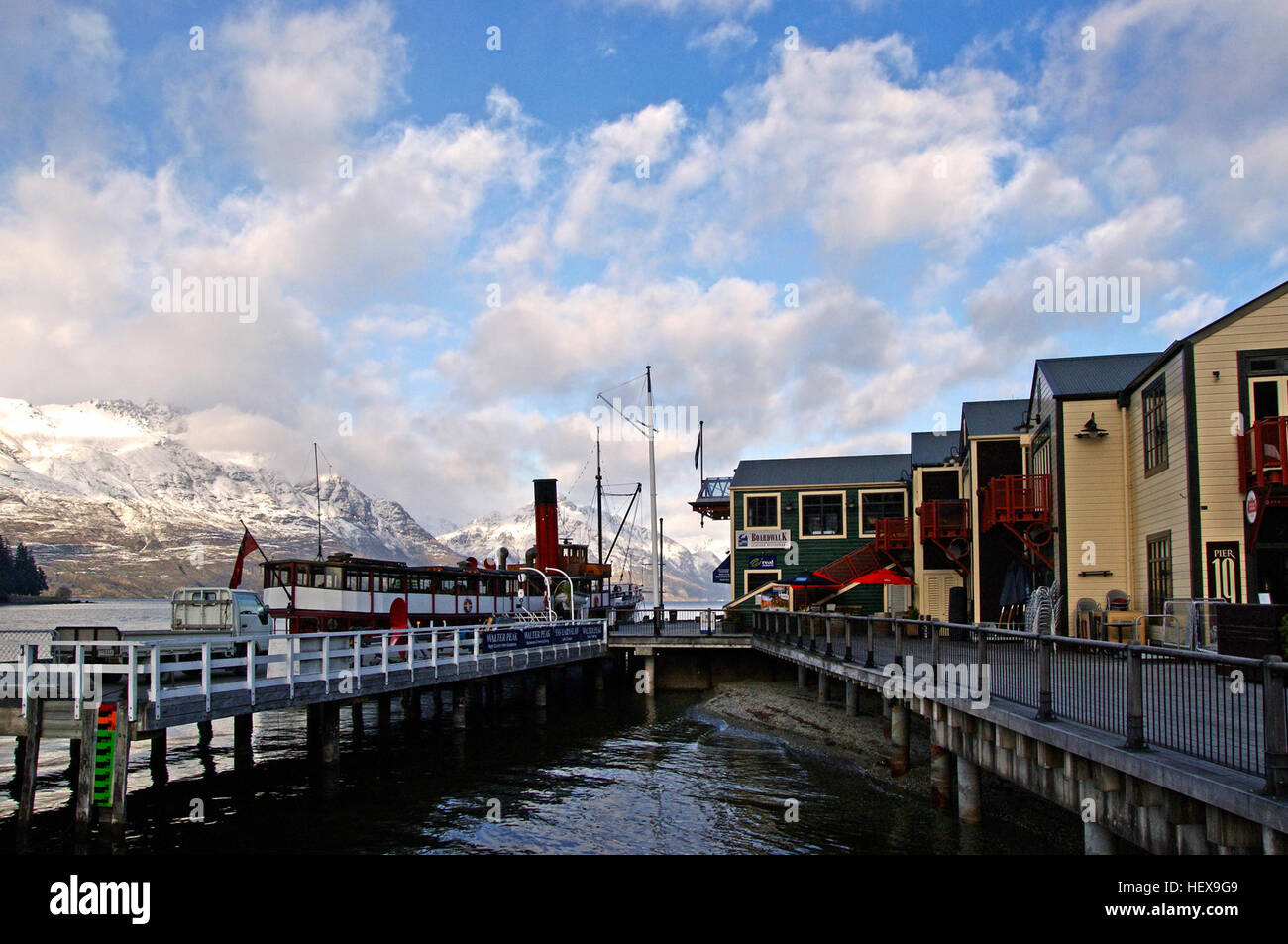 Steamer wharf new zealand hi-res stock photography and images - Alamy
