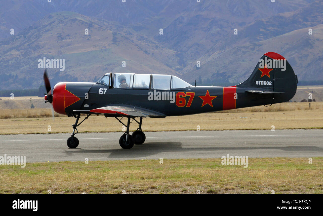 The Yakovlev Yak-52 is a Soviet-designed primary trainer aircraft that ...