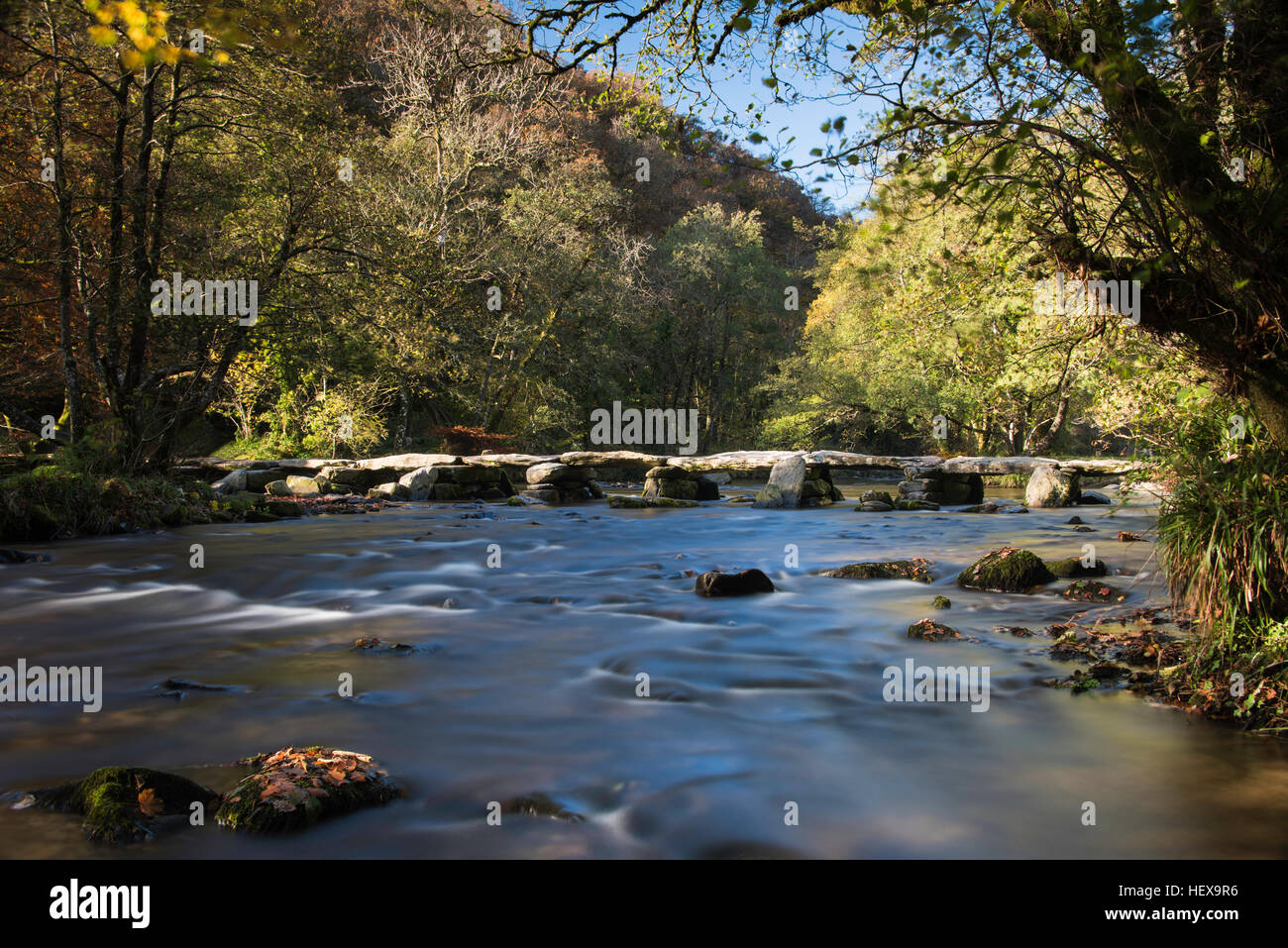 Tarr Steps, Exmoor, Somerset, England Stock Photo - Alamy