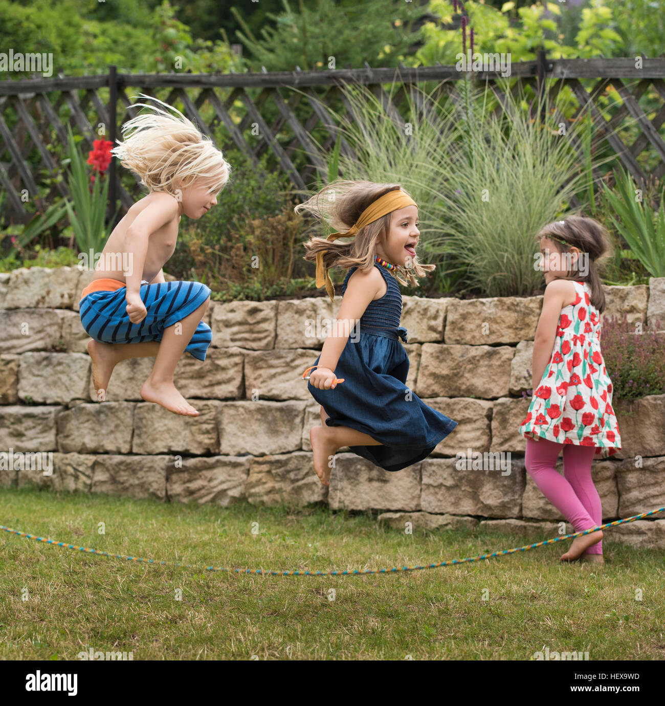 Jumping Rope Children Stock Photos & Jumping Rope Children Stock Images ...