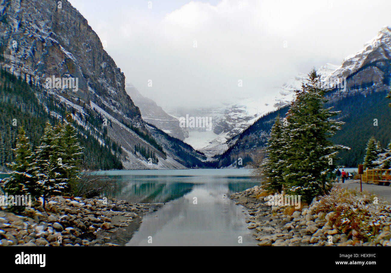 This photograph of Banff National Park in Alberta captures the stunning ...