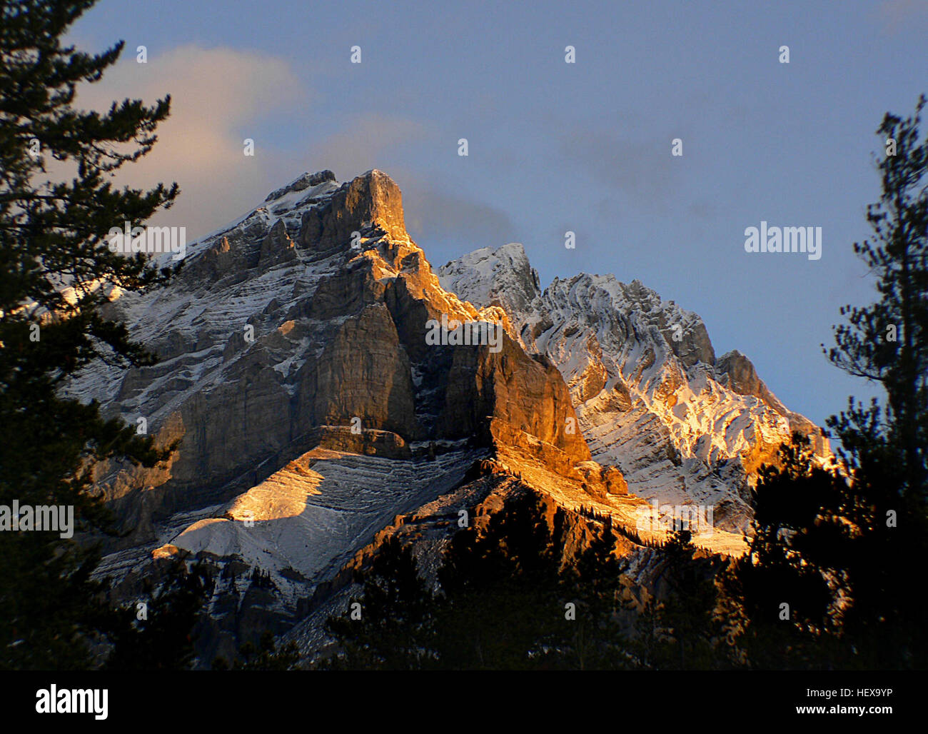 Located in banff national park hi-res stock photography and images - Alamy