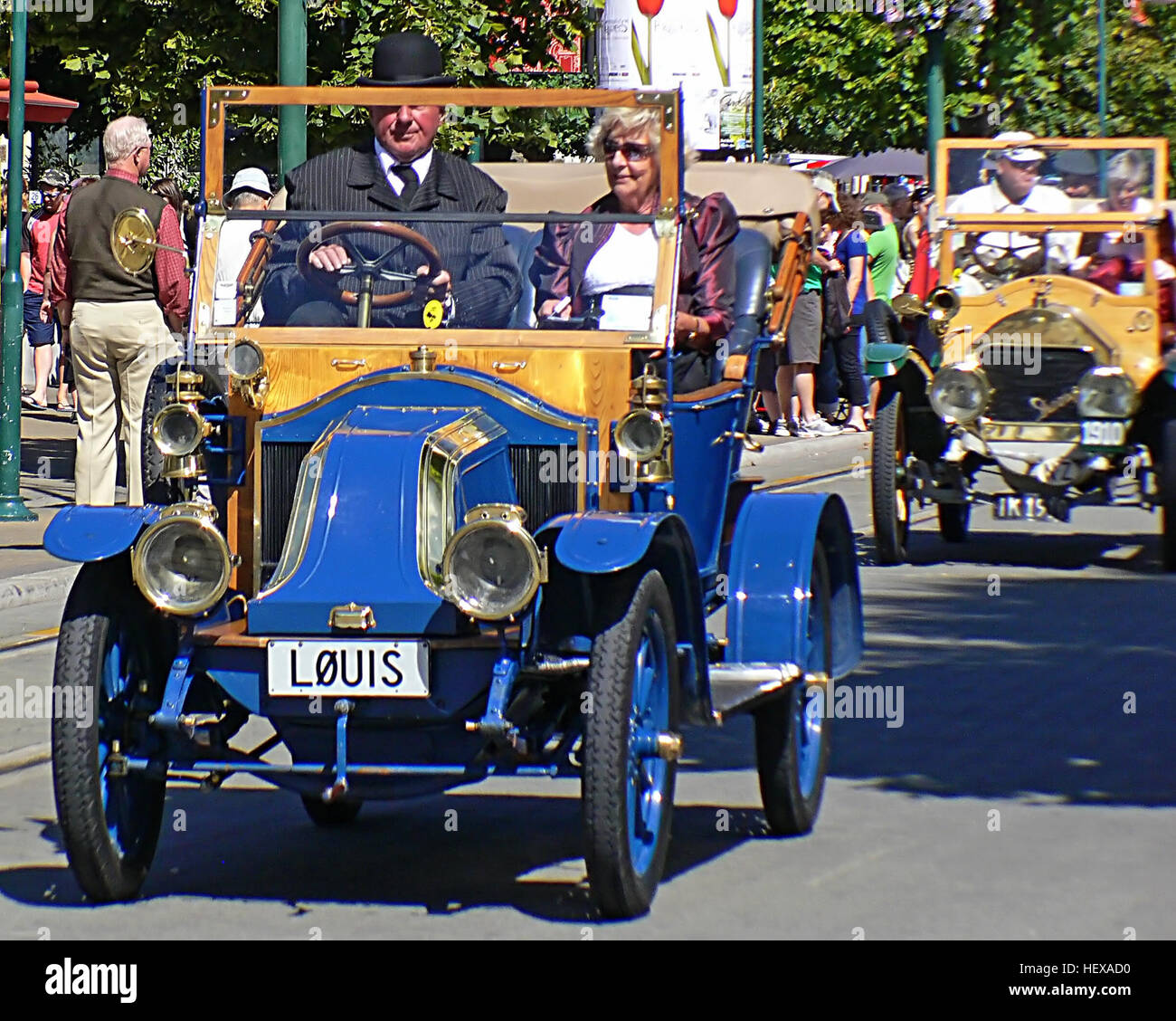 Classic french vans hi-res stock photography and images - Alamy