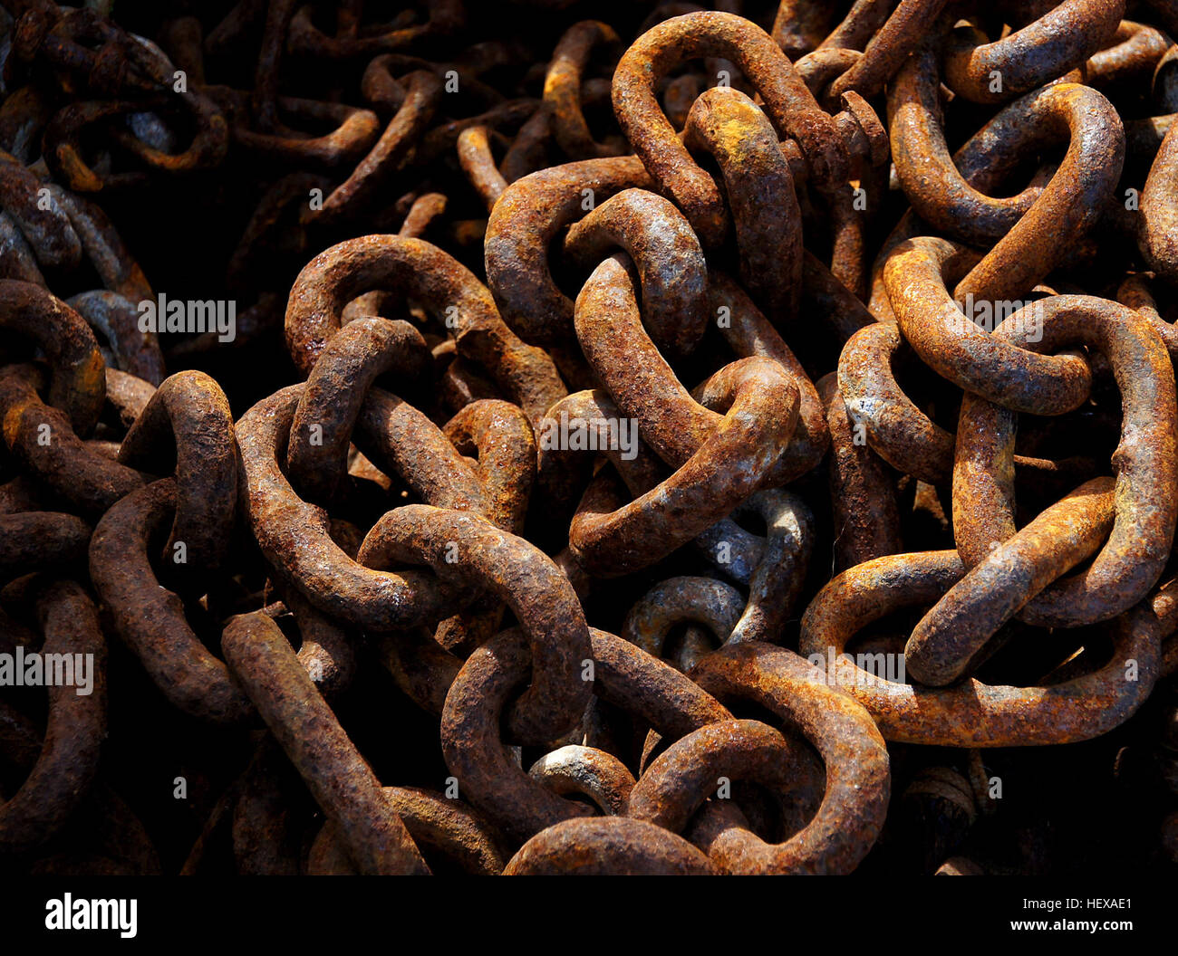 This image captures various maritime components, including buoys ...