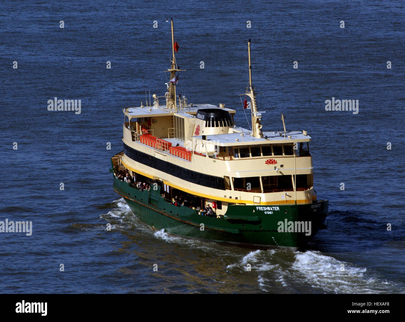 The MV Freshwater is the lead ship of the Freshwater class ferries ...