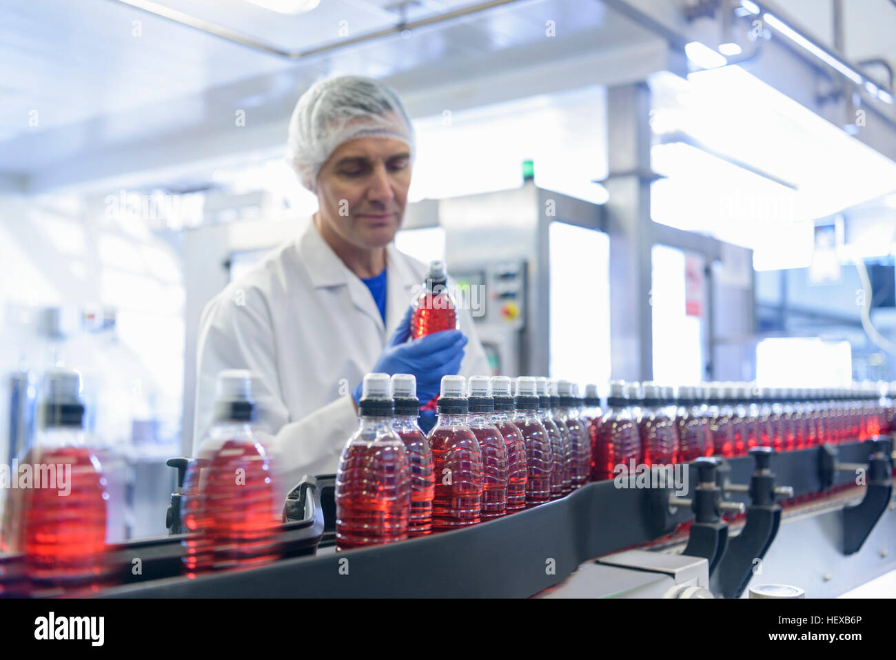 Plastic bottle production line hi-res stock photography and images - Alamy