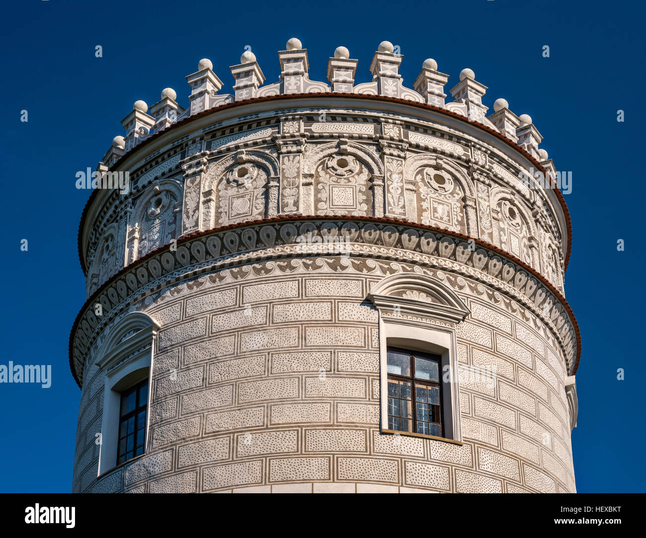 Noble Tower, Krasiczyn Castle, 17th century, Renaissance, Polish ...