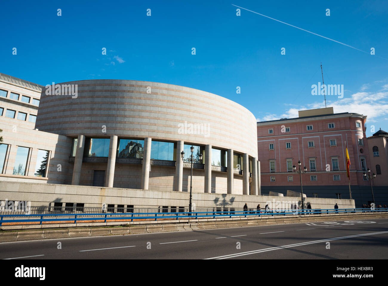 The Senate building, Edificio Senado, Madrid, Spain Stock Photo - Alamy