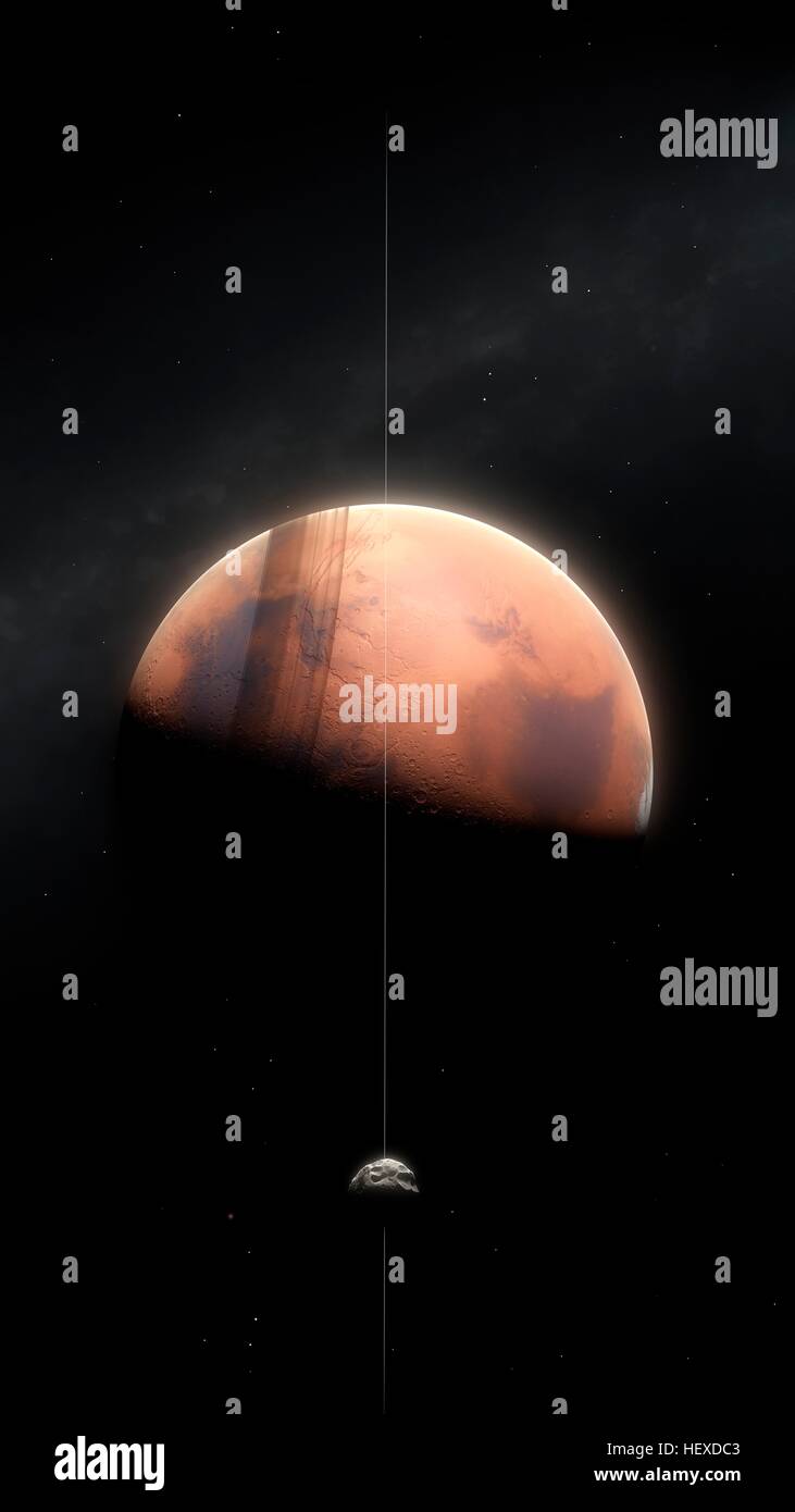 Deimos satellite hi-res stock photography and images - Alamy