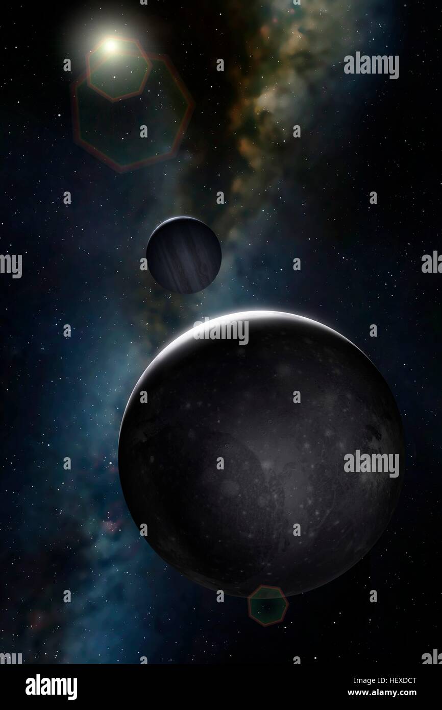Ganymede is the largest of the four Galilean moons of Jupiter - indeed ...