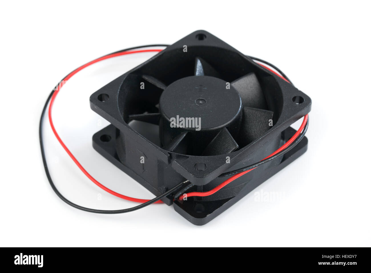 Computer fans against a white background Stock Photo - Alamy