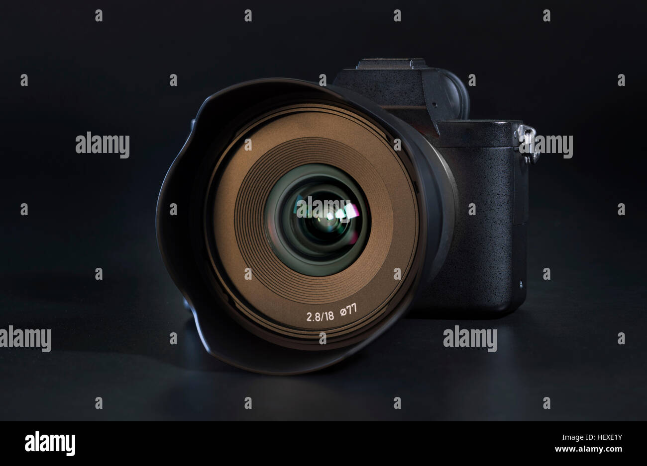 Digital camera lens Stock Photo - Alamy