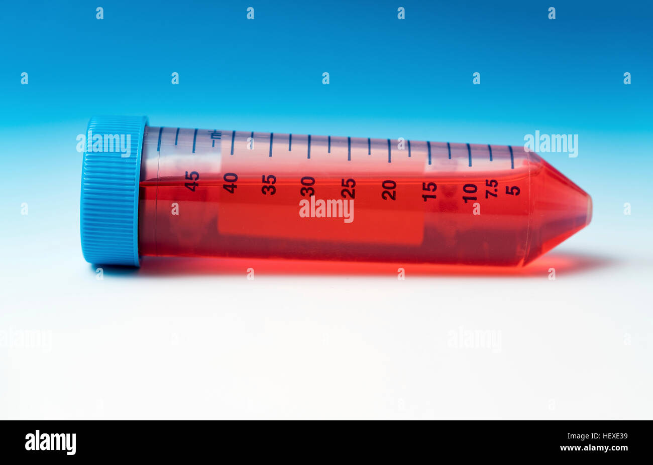 Centrifuge tube containing a sample hi-res stock photography and images ...