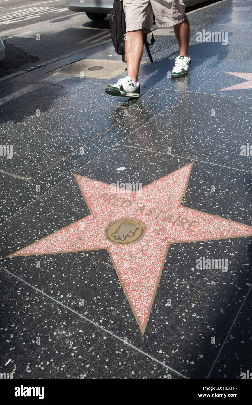 Star on Walk of Fame, Hollywood Boulevard, Los Angeles, California ...