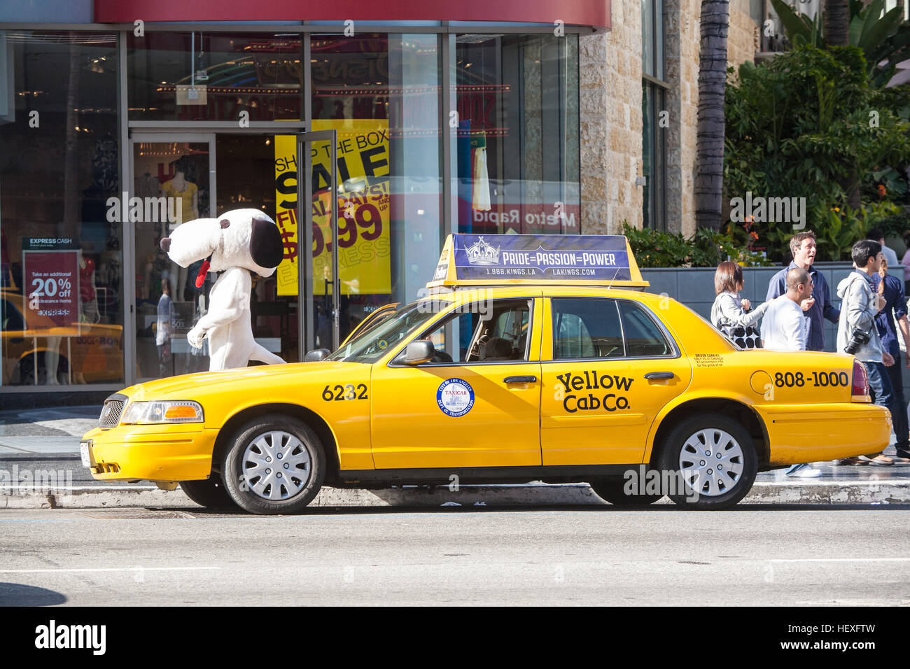 Taxi in los angeles u s a hi-res stock photography and images - Alamy