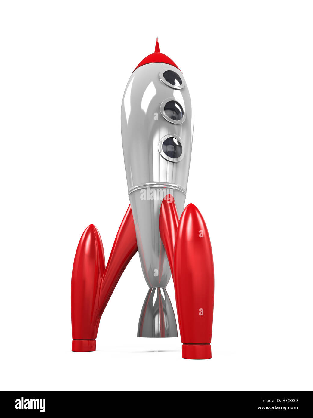 Rocket Space Ship Stock Photo - Alamy