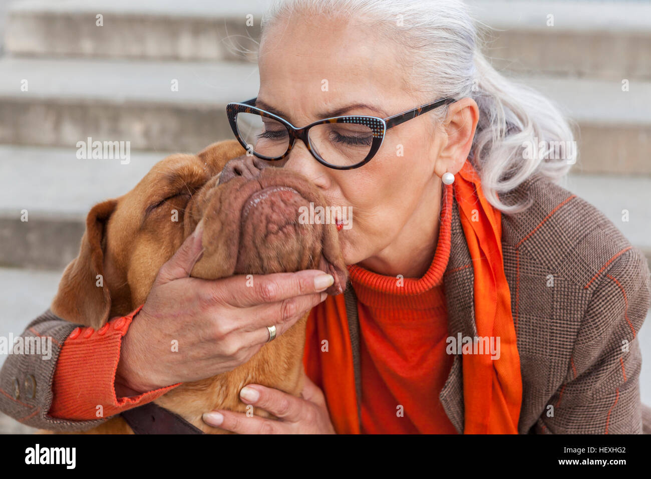 French kissing hi-res stock photography and images - Alamy