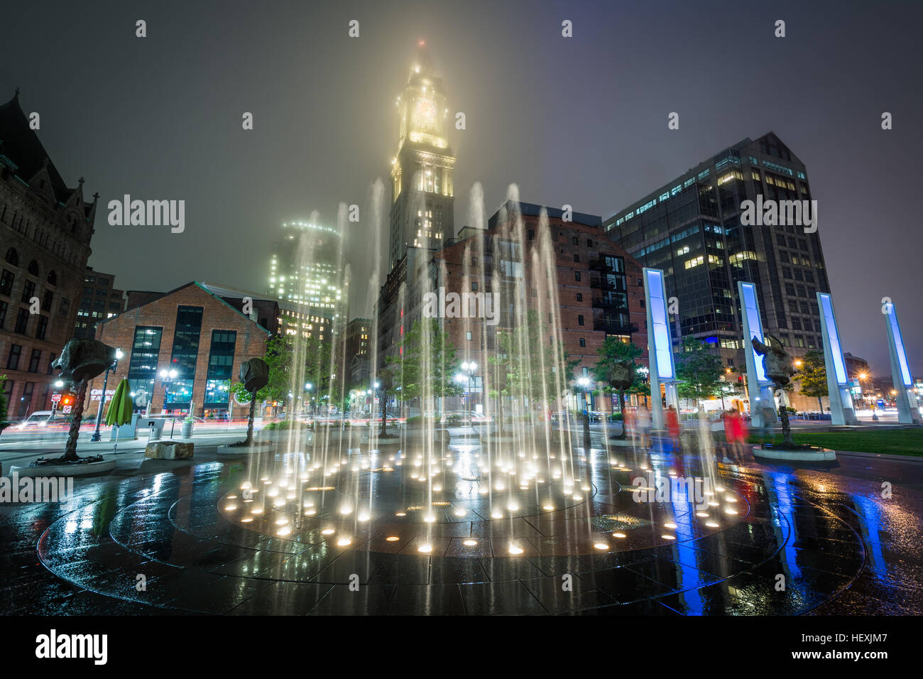 Boston custom house and perspective hi-res stock photography and images ...
