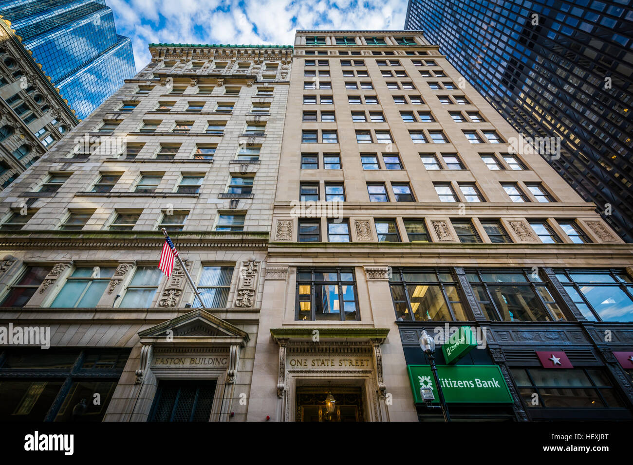 Old buildings and skyscrapers in Boston, Massachusetts Stock Photo - Alamy