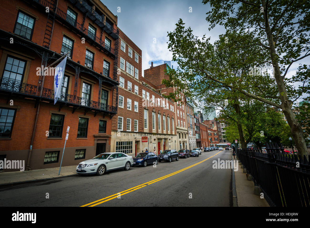 Park Street and old buildings in Boston, Massachusetts Stock Photo - Alamy