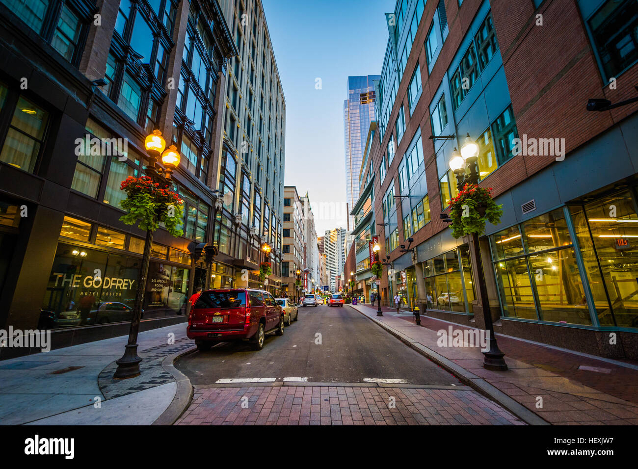 Downtown crossing in boston hi-res stock photography and images - Alamy