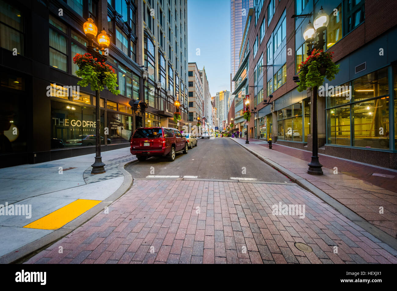Crossing district boston hi-res stock photography and images - Alamy