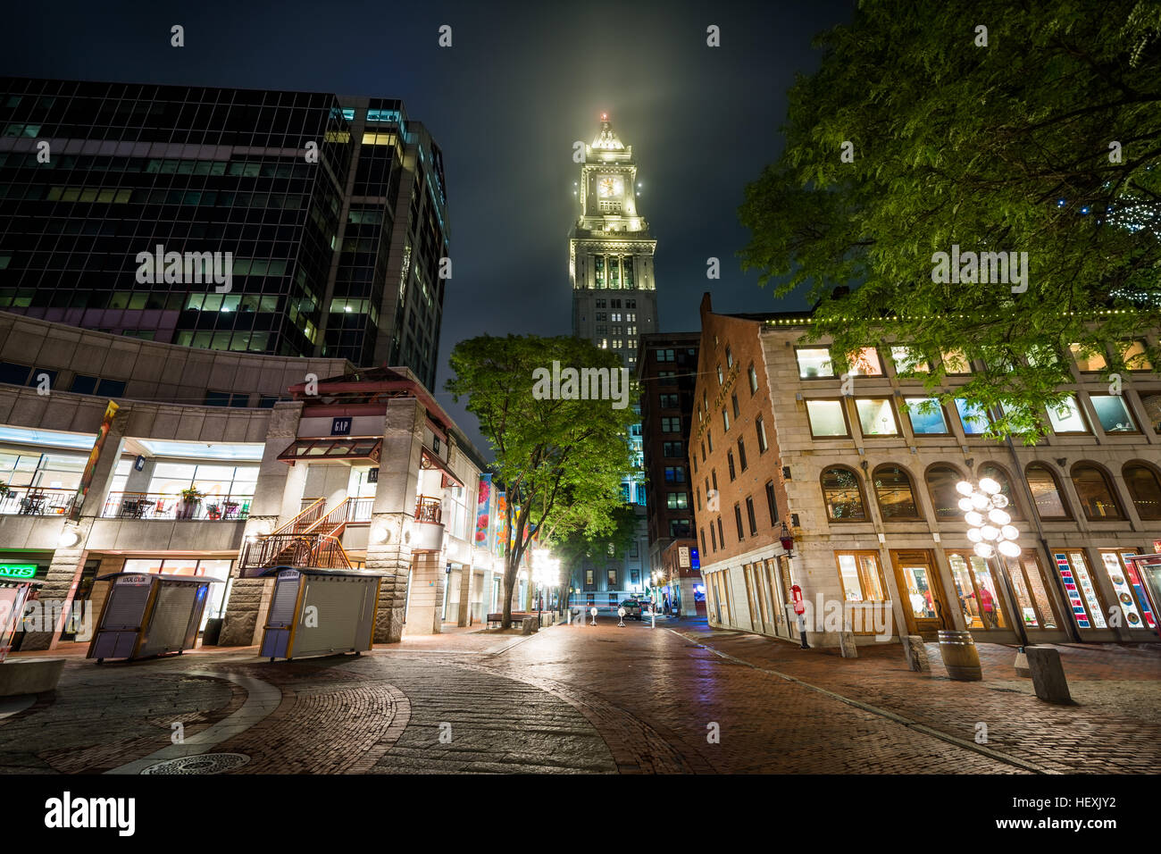 Boston custom house and perspective hi-res stock photography and images ...