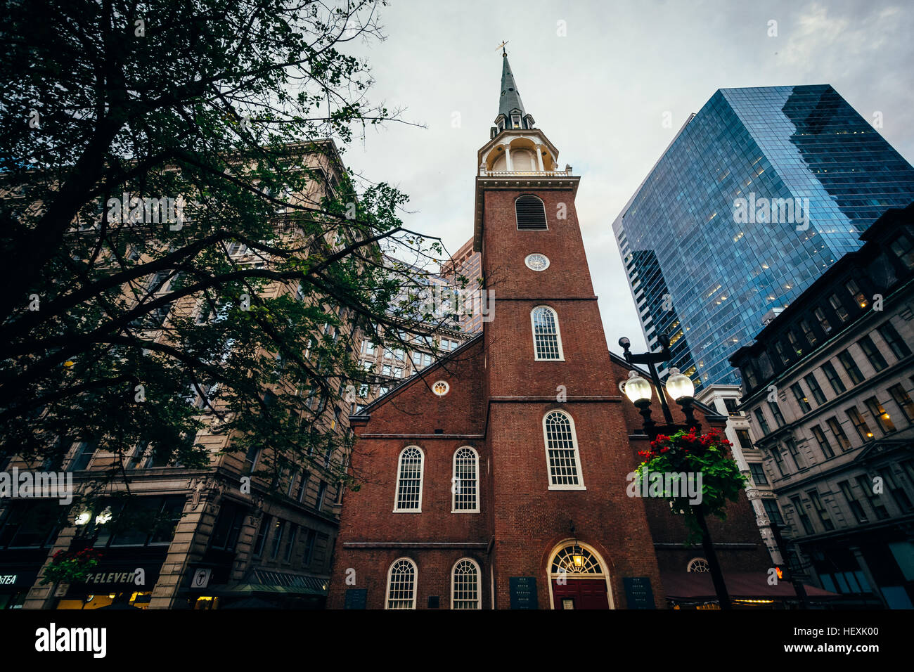 The Old South Meeting House in Boston, Massachusetts Stock Photo - Alamy