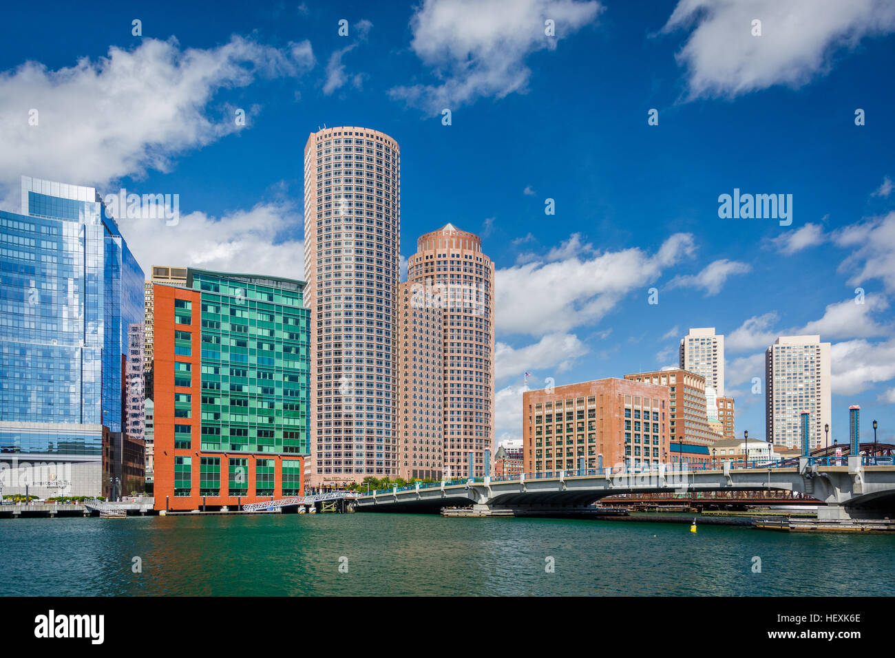Boston skyline and perspective hi-res stock photography and images - Alamy